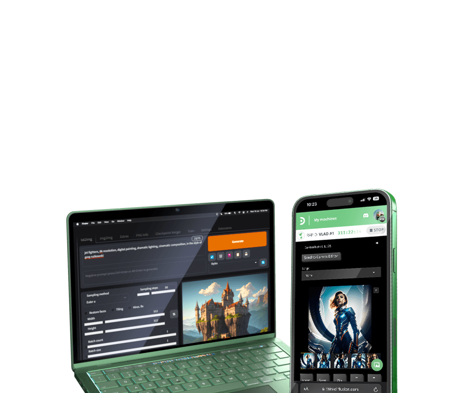 Think Diffusion: Stable Diffusion in the Cloud