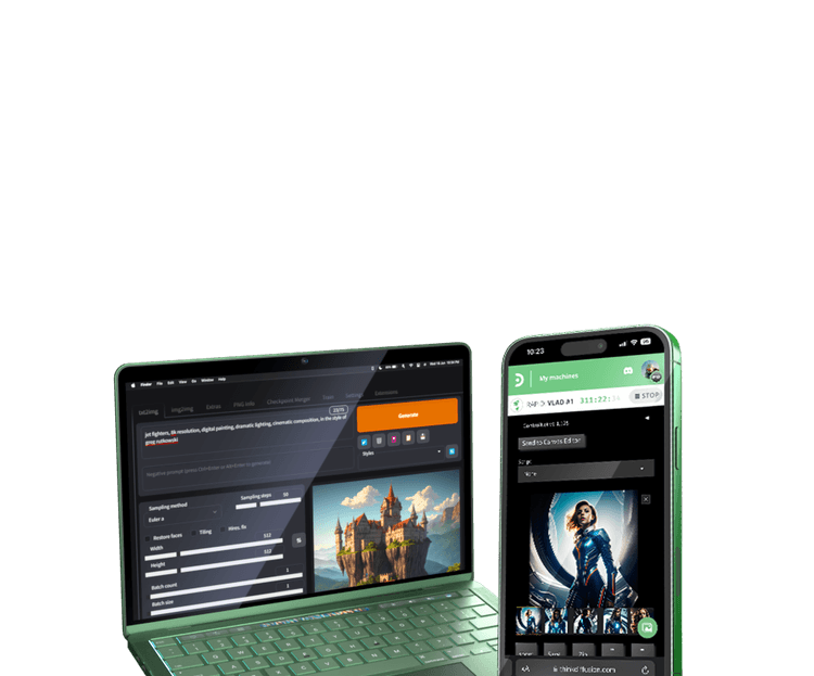 Think Diffusion - Stable Diffusion in the Cloud