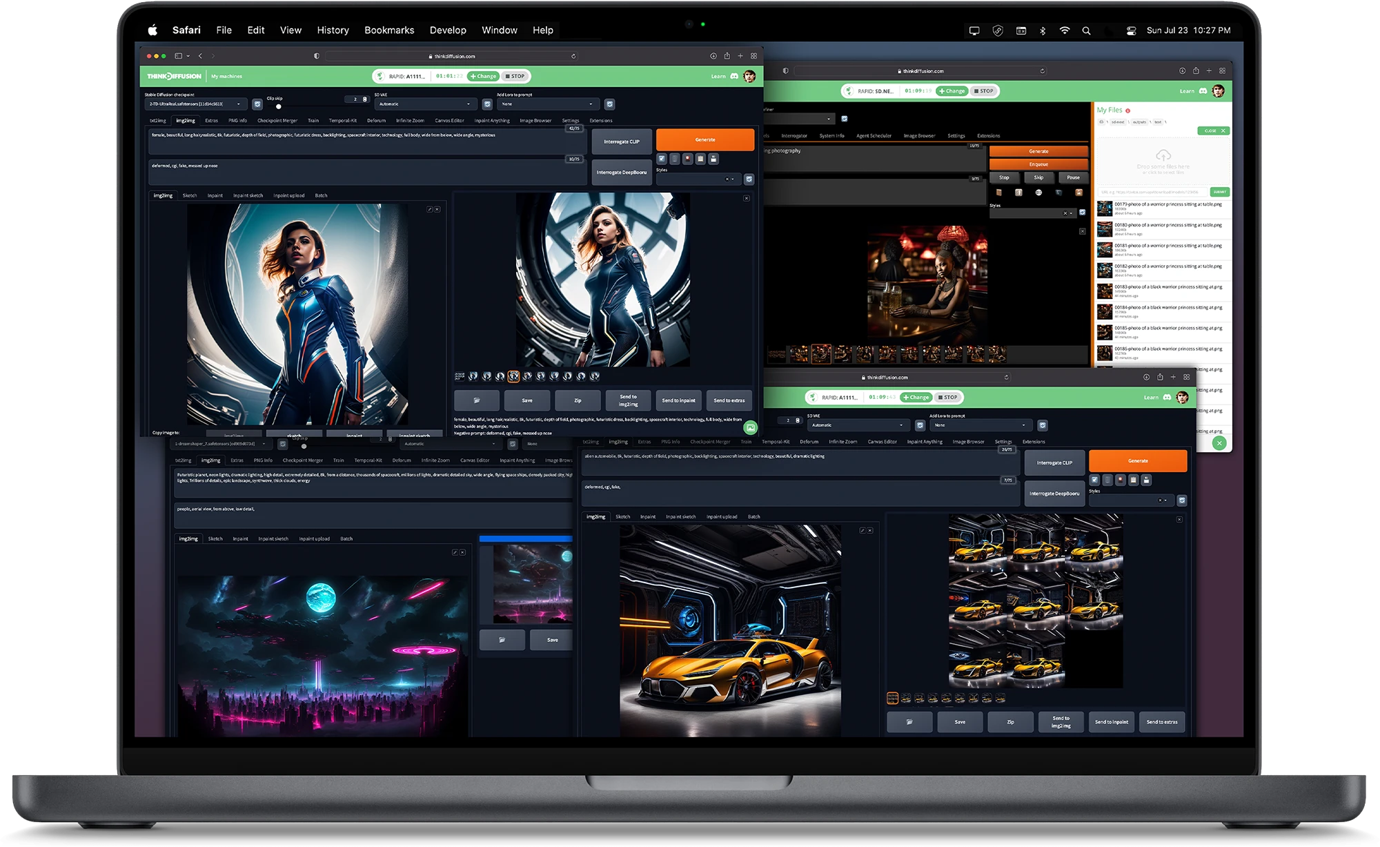 ThinkDiffusion: Education