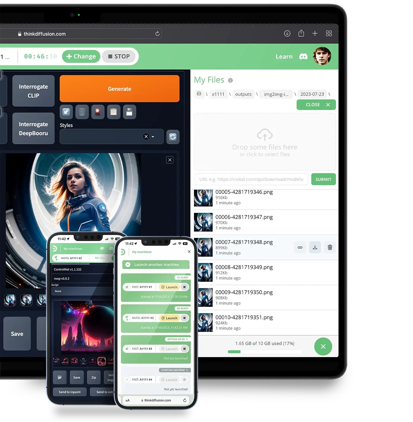 ThinkDiffusion: Open Source Gen AI in the Cloud